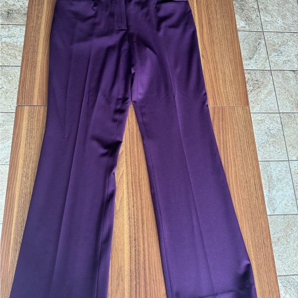 Calvin Klein | Pants & Jumpsuits | Calvin Klein Deep Purple Modern ...